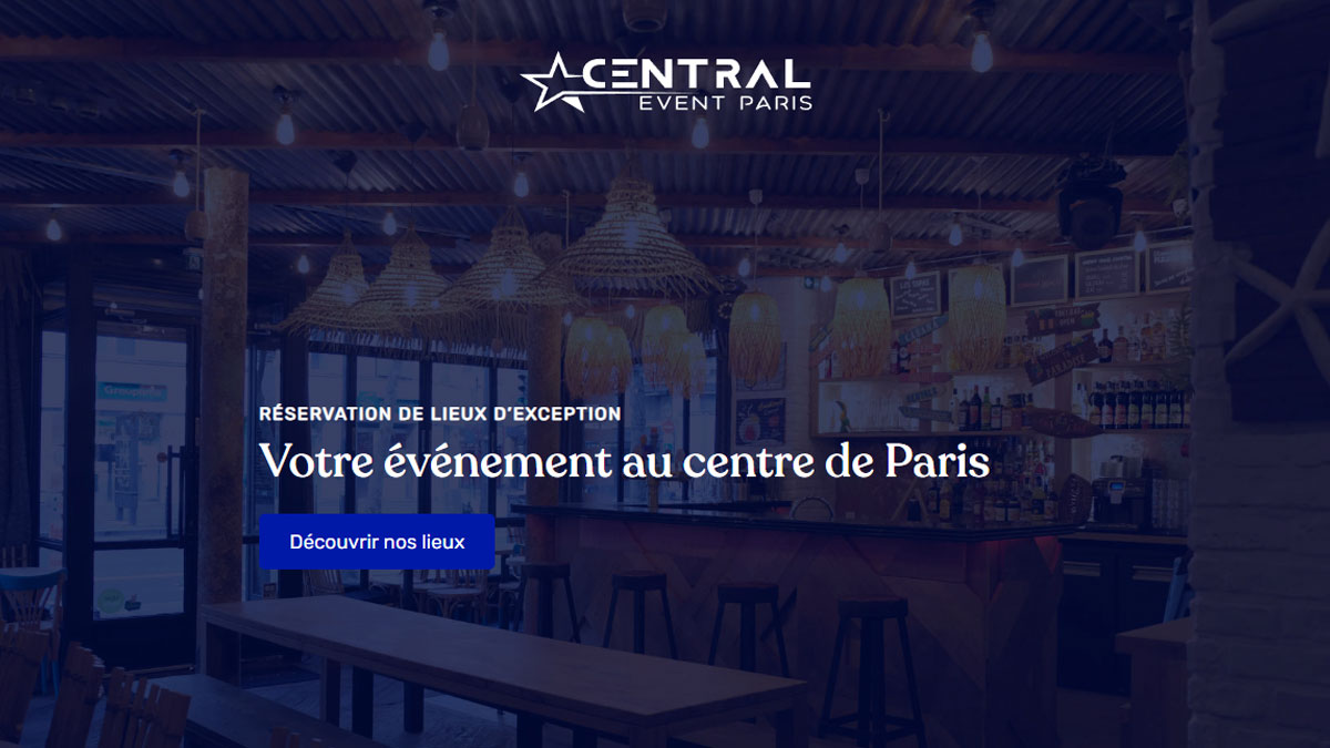 Nos lieux Parisiens – Central Event Paris